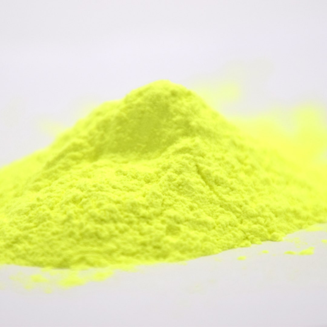 Yellow Glow Powder: Strontium Aluminate Pigment for Resin & Nail Art - Etsy