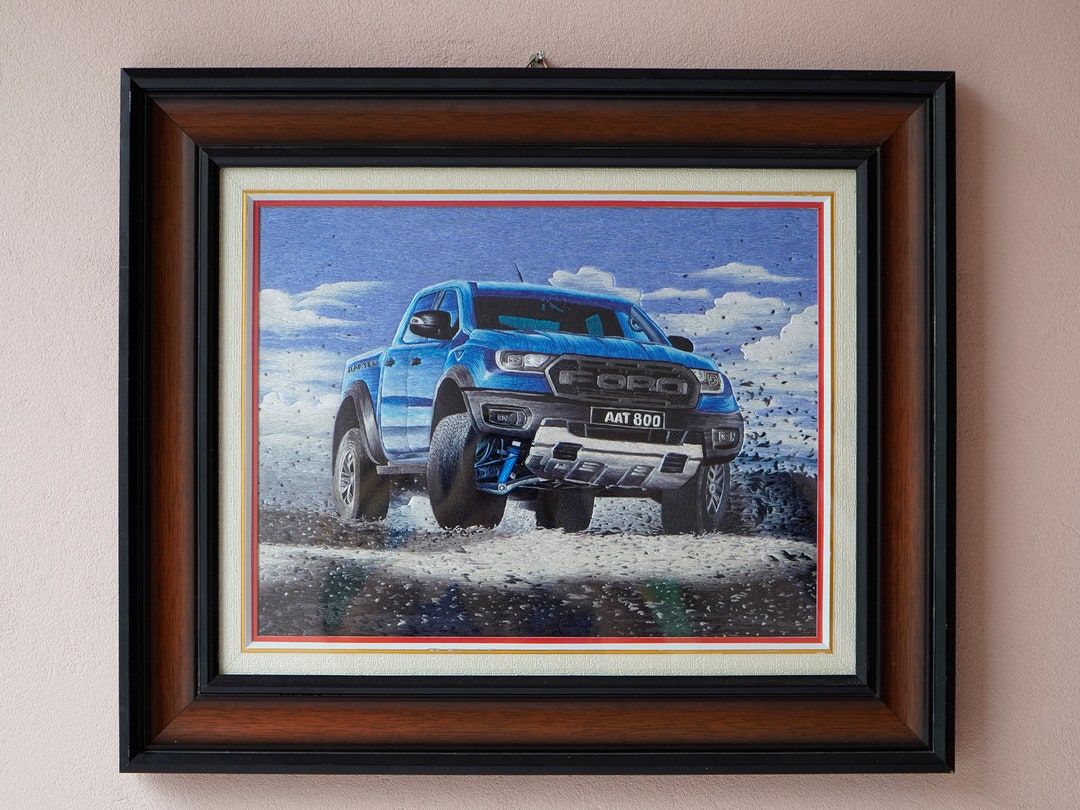 COMPLETED Embroidery Artwork - Ford Raptor Design by Thuongembroidery ...