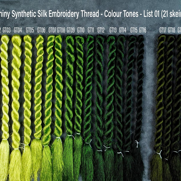 Silk Embroidery Thread - Etsy