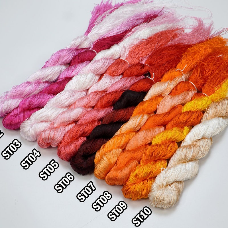 Silk Embroidery Thread - Etsy
