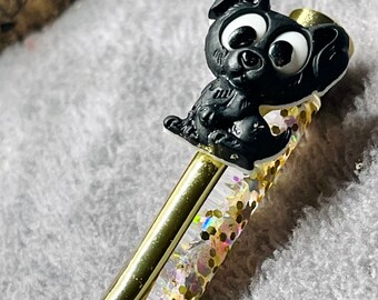 Black Lab Snow Globe - Etsy