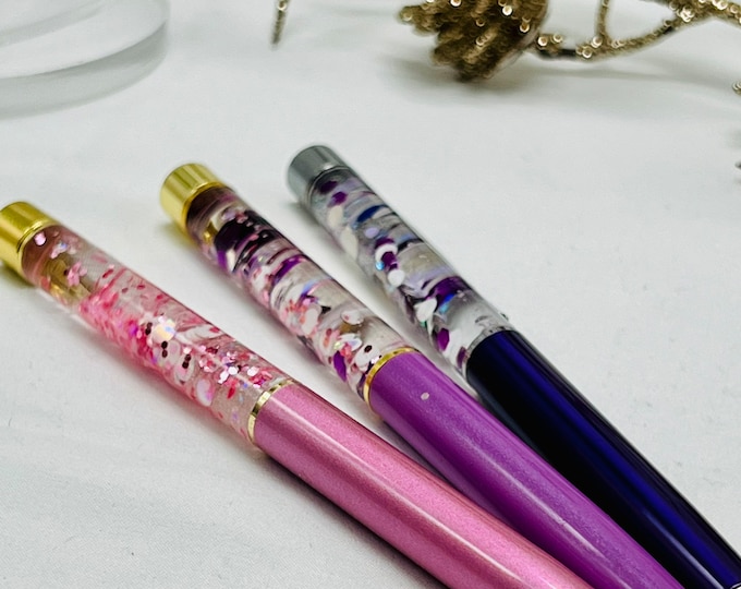 Zodiac Float Pen. Zodiac Signs Snow Globe Glitter Pens. Libra, Pisces ...