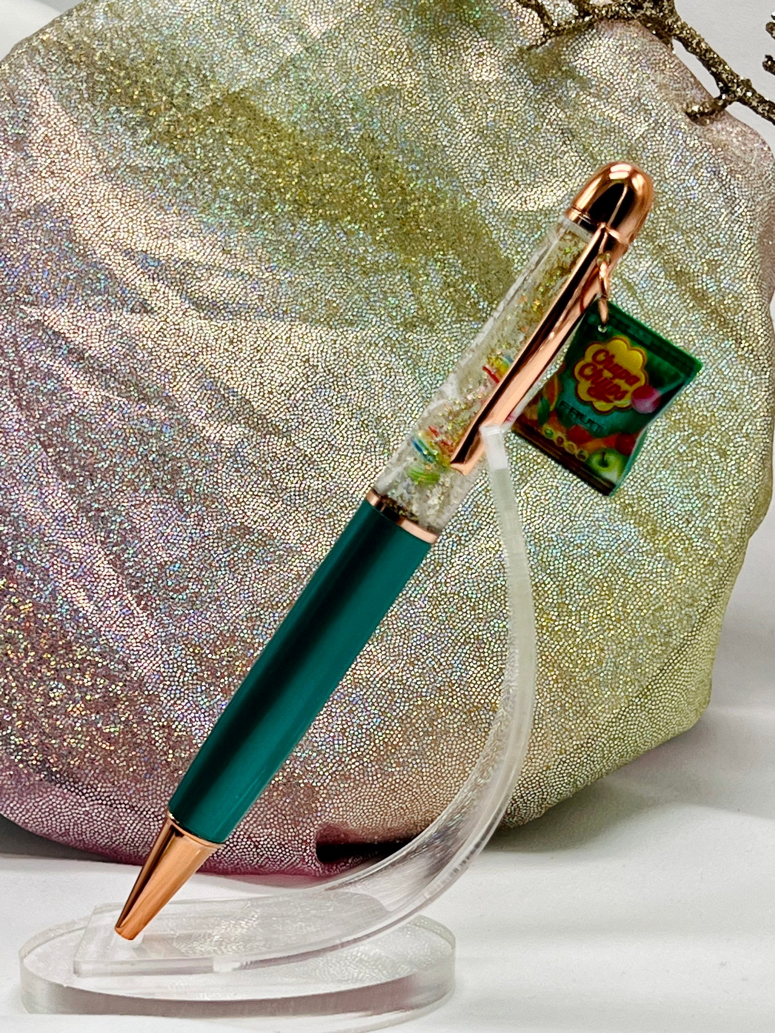 Lollipop Float Pen. Cult Classic Nostalgic Candy Charm Snow - Etsy