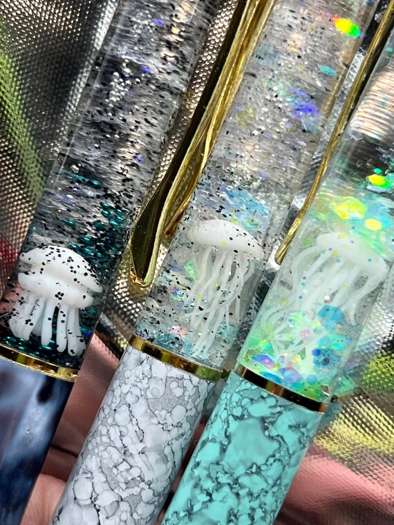 Jellyfish Snow Globes