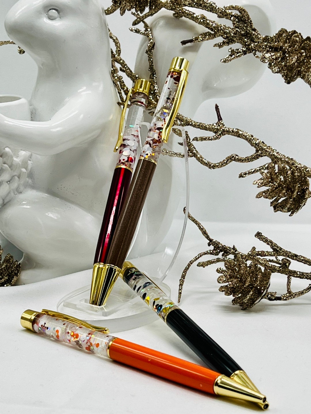 Zodiac Float Pen. Zodiac Signs Snow Globe Glitter Pens. Aries, Leo ...