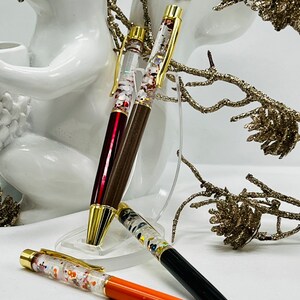 Zodiac Float Pen. Zodiac Signs Snow Globe Glitter Pens. Aries, Leo, Capricorn, Scorpio. Custom ...