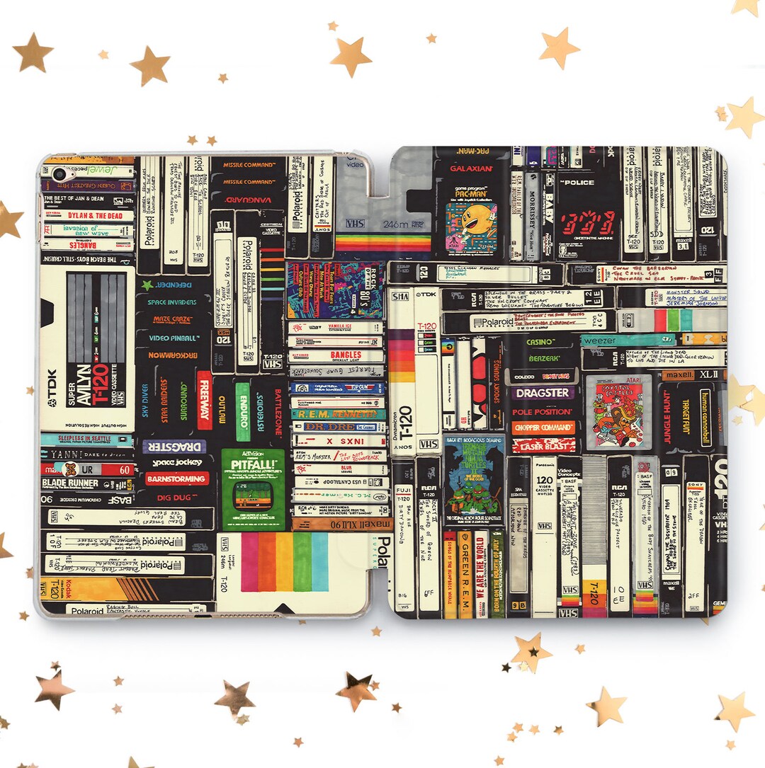 IPad Case: Retro VHS Design - Hard Plastic Snap-on Cover - Etsy