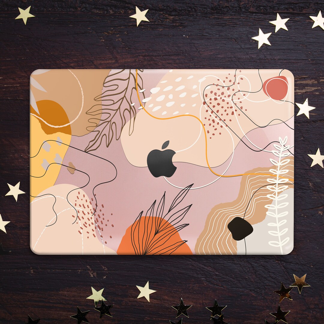 Gold Line MacBook Case - Boho Sands Design for Pro & Air - Etsy