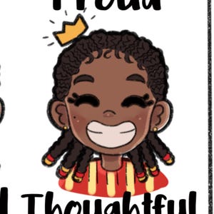 Colorful Children's Emotions Poster | Cute Digital Print Featuring a ...