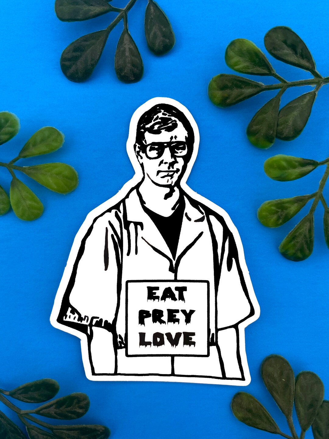 Jeffrey Dahmer Waterproof Vinyl Sticker Serial Killer Decal Sticker for ...