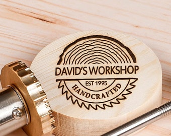 Custom Wood Burning Stamp / Custom Wood Branding Iron for | Etsy