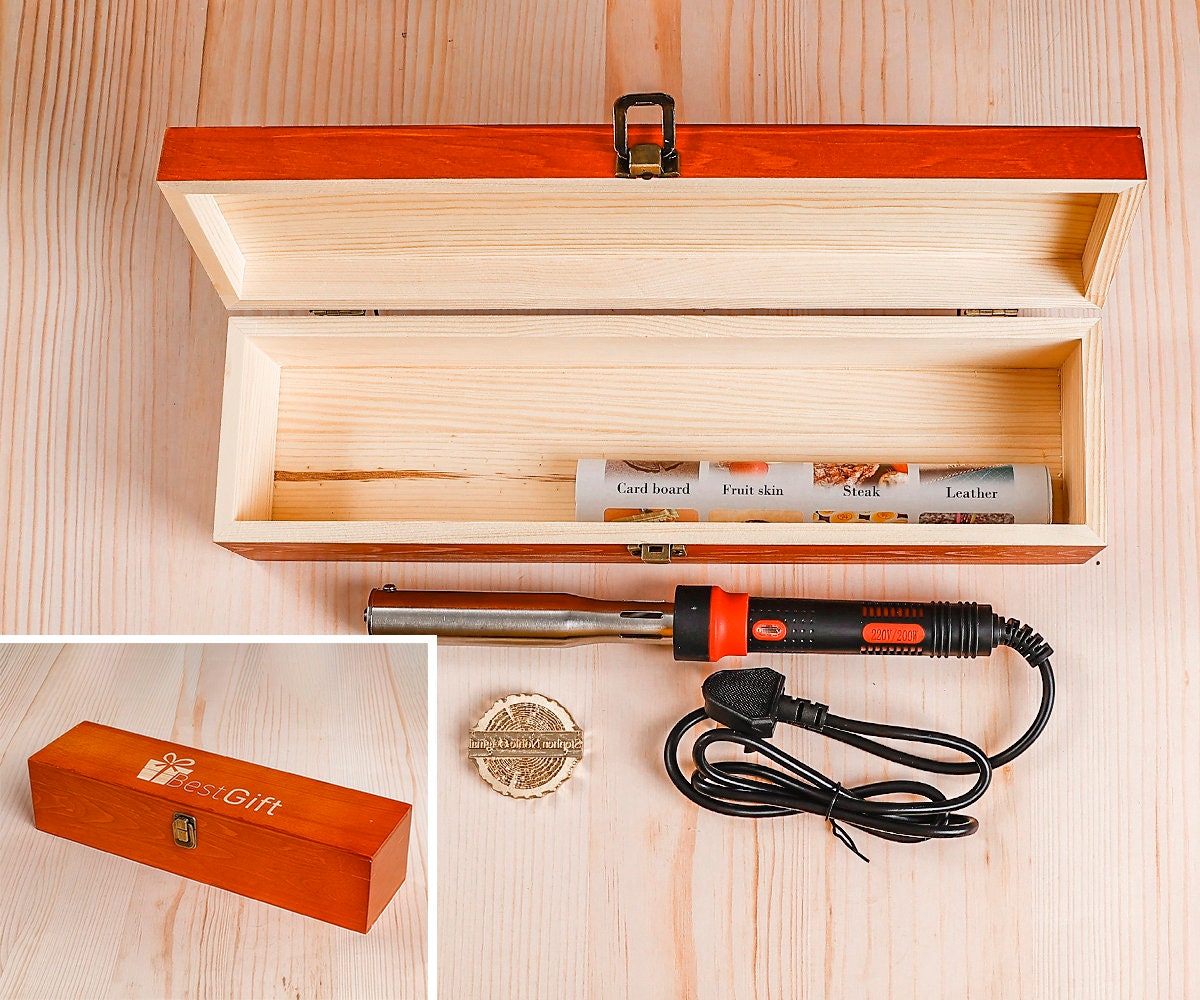 Custom Wood Burning Stamp / Custom Wood Branding Iron for | Etsy