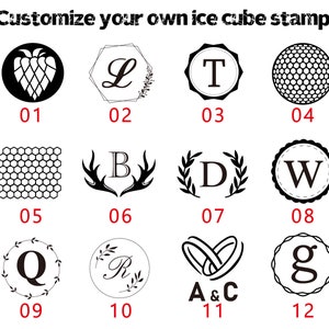 Custom Bar Stamp , Make Your Ice Cubes Specialcustom Brass Stamp ...