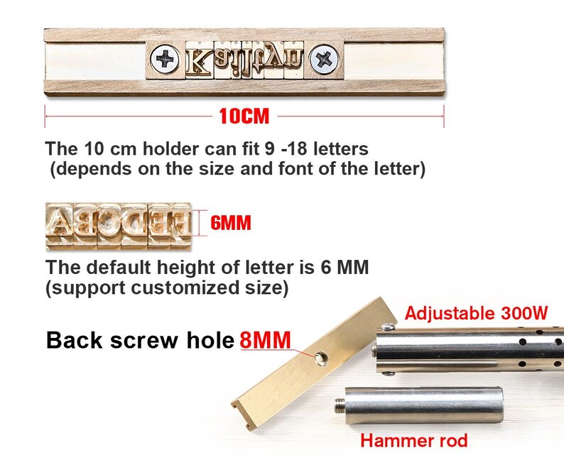 26 Interchangeable A-Z Alphabet Letter Stamp, Custom Alphabet Letter ...