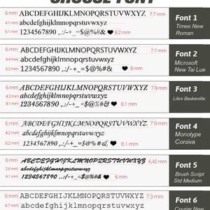 26 Interchangeable A-Z Alphabet Letter Stamp, Custom Alphabet Letter ...