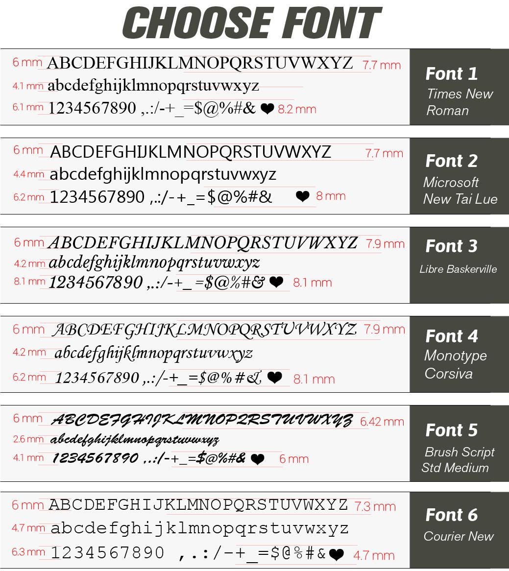 26 Interchangeable A-Z Alphabet Letter Stamp, Custom Alphabet Letter ...