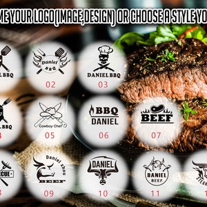 Custom Meat Branding Iron for Food, Personalized Branding Iron for ...