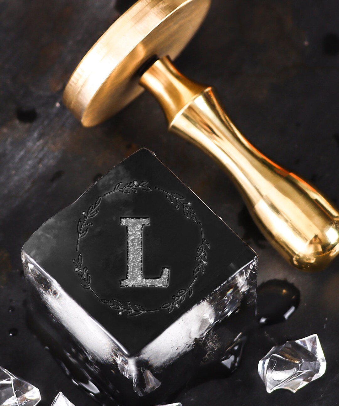 Custom Bar Stamp , Make Your Ice Cubes Specialcustom Brass Stamp ...