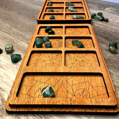 Mancala Board African Stone Game - Etsy Canada