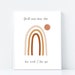 Printable Boho Nursery Rainbow Wall Art Rainbow Baby Wall Decor ...