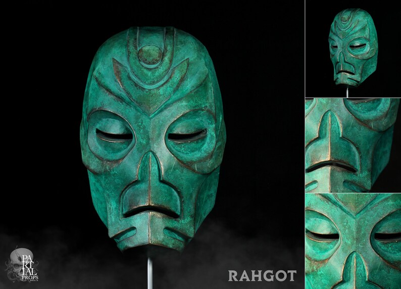 Realistic Skyrim Dragon Priest Mask Prop Replica - Etsy