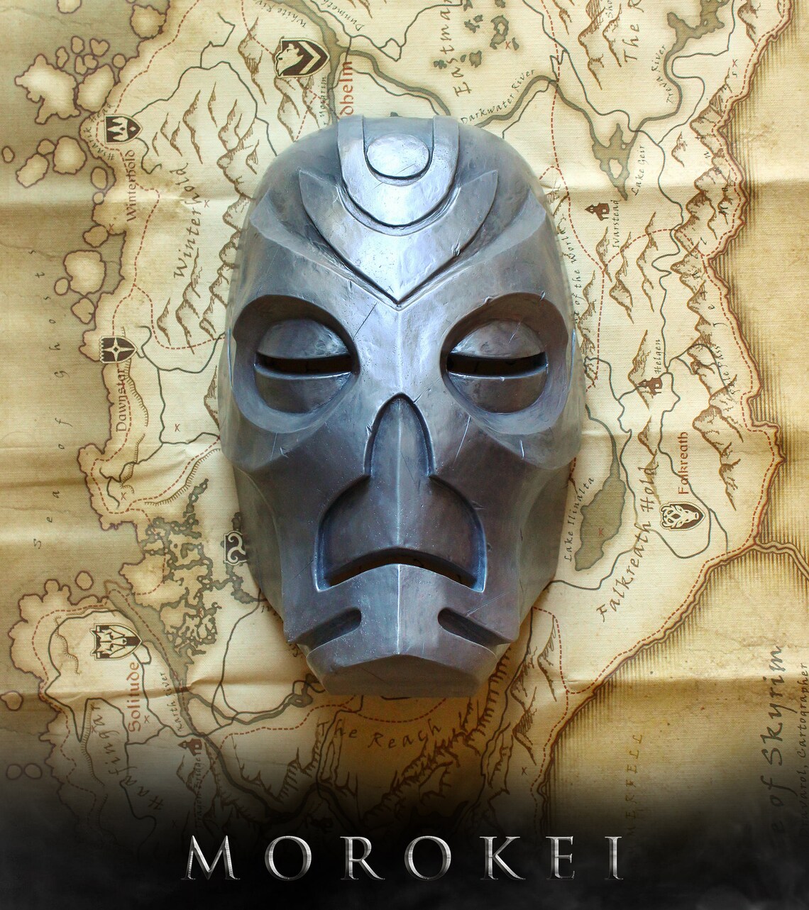 Realistic Skyrim Dragon Priest Mask Prop Replica - Etsy