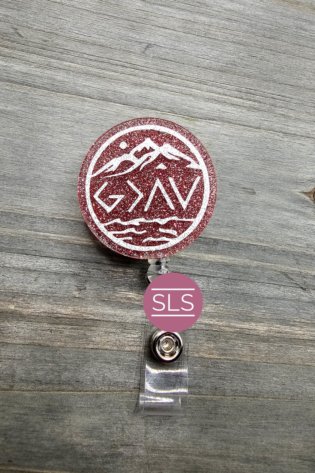 God is Greater Than the Highs and Lows Badge Reel-cross Badge Reel ...