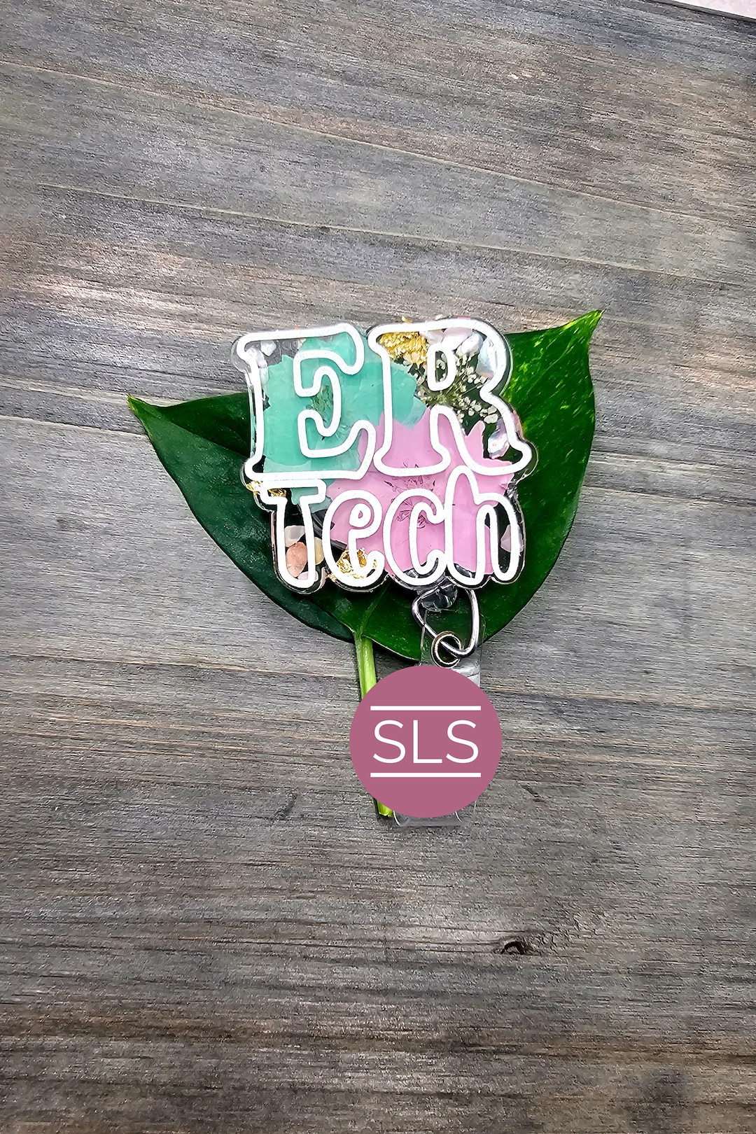ER Tech Badge Reel-er Nurse Badge Reel-medical Badge Clip-personalized ...