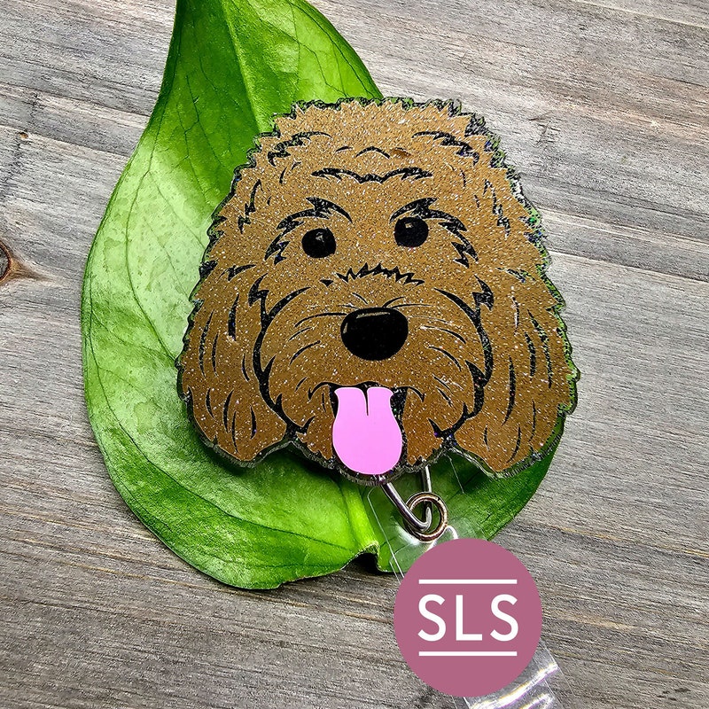 Labradoodle Keychain - Etsy