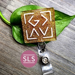 God is Greater Than the Highs and Lows Badge Reel-religious Badge Reel ...