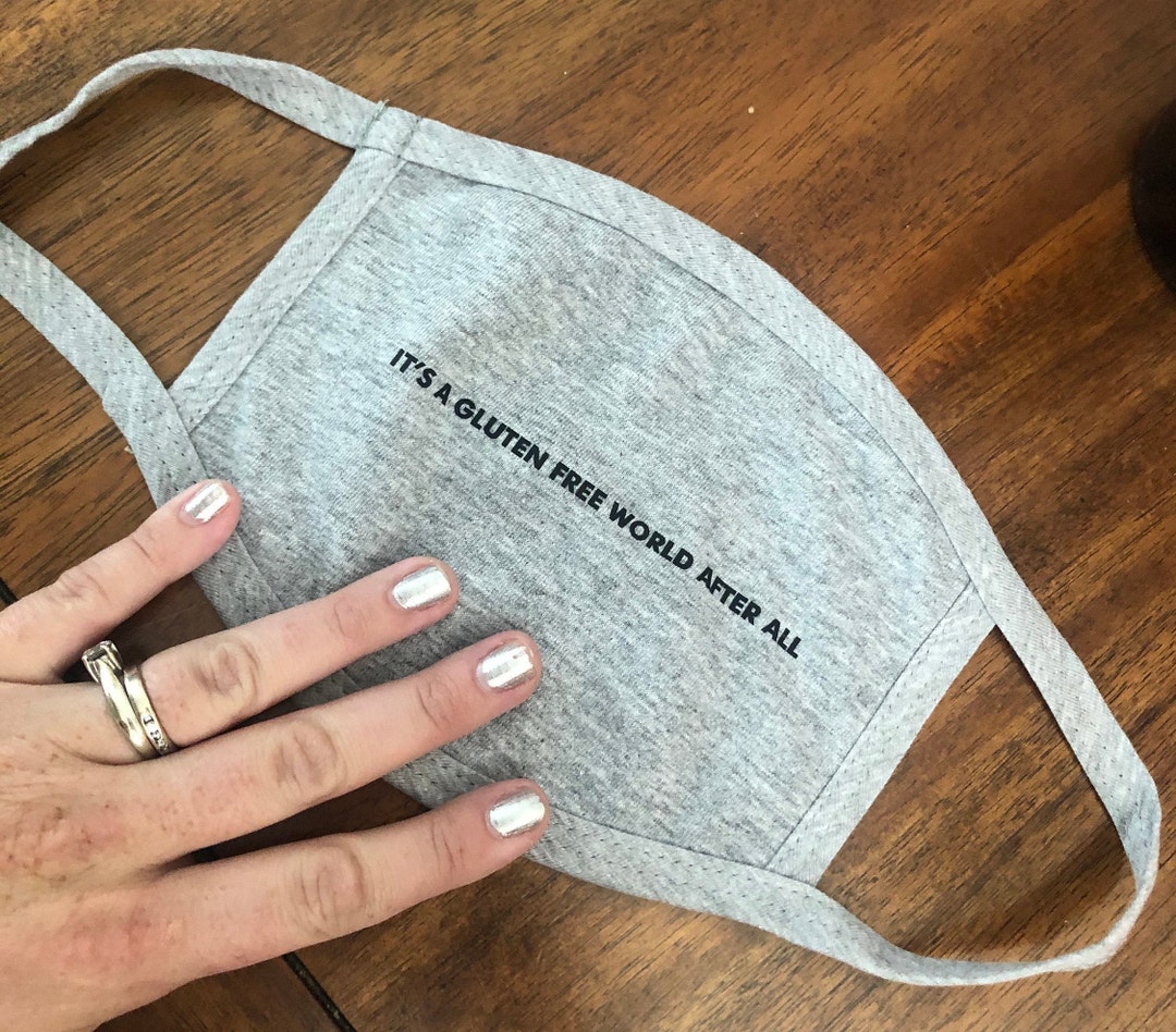 Face Mask: It's a Gluten Free World After All + 2 Complementary Tickets ...