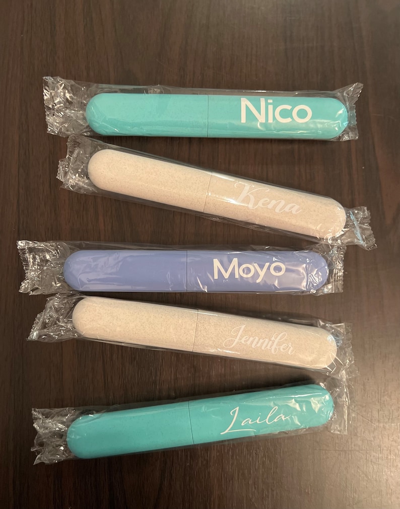 Personalized Toothbrush Case - Etsy