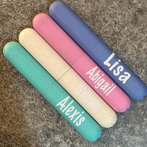 Personalized Toothbrush Case - Etsy