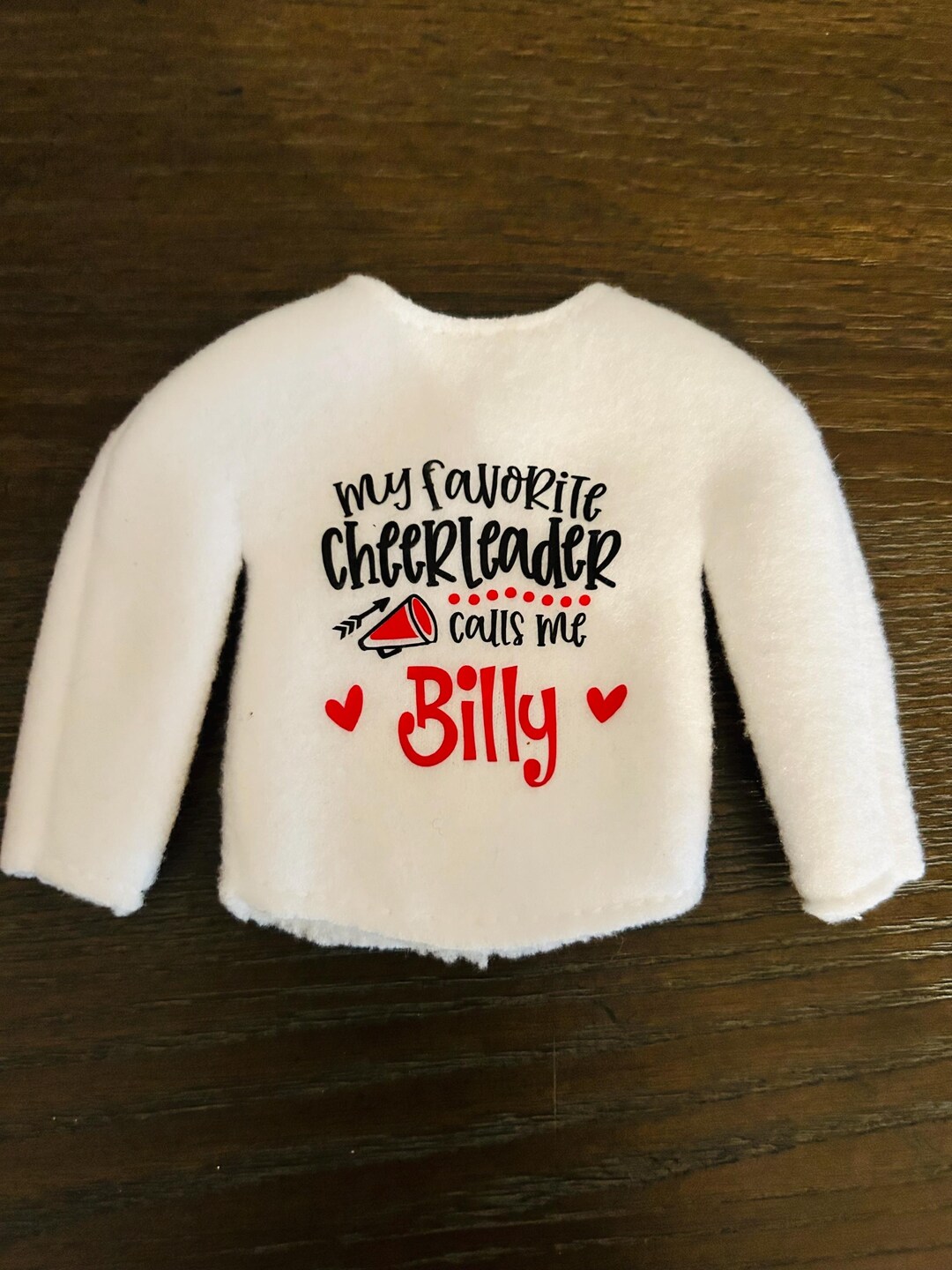 Cheerleader Themed Elf Sweater - Etsy
