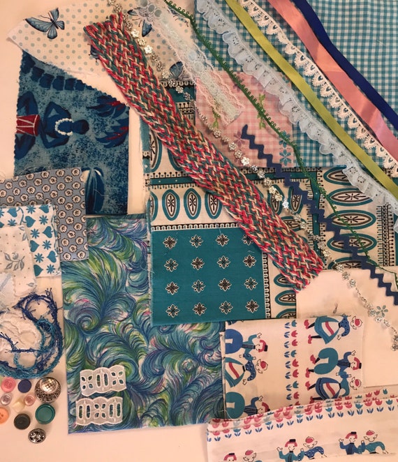 Pre 1980 Vintage Slow Stitch Repair Kit | Etsy