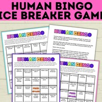 Classroom Bingo Game With 50 Printable Bingo Cards - Etsy