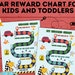 Car Reward Chart for Kids and Toddlers | Reward Chart | Chore Chart for ...