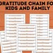 Gratitude Chain Craft | Gratitude Chain Activity | Gratitude Chain With ...