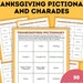 Thanksgiving Pictionary and Charades for Kids and Family | Thanksgiving ...