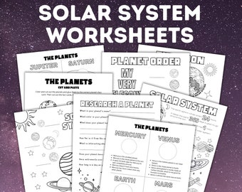 Printable Solar System Coloring Pages Interesting Facts About the ...