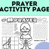 Kids Prayer Prayer List for Kids Prayer Chart Prayer Printable Church ...