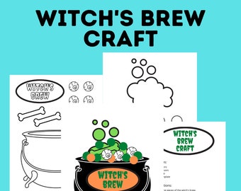 Halloween Craft Pop-up Witches House Diorama - Etsy UK
