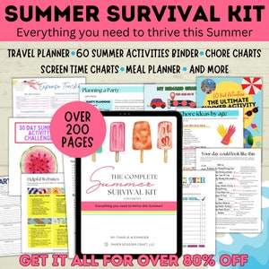 Summer Schedule | Summer Planner | Summer Bundle | Summer Games | the ...