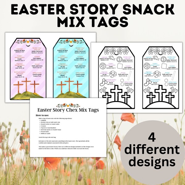 Chex Mix Tags - Etsy