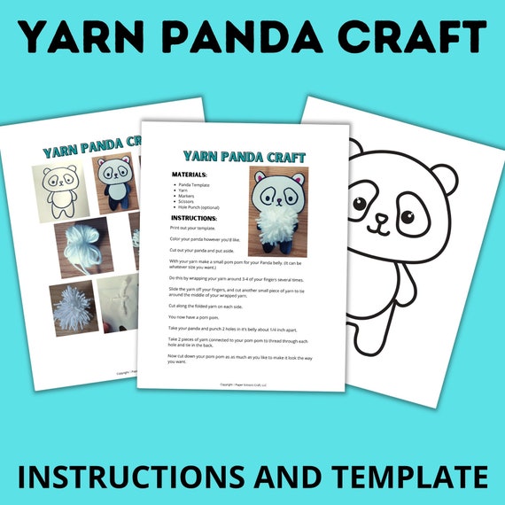 Kids Craft Toddler Craft Craft for Kids Easy Craft | Etsy