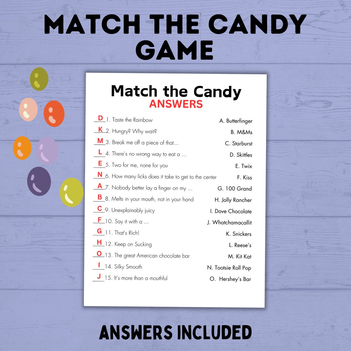 Match the Candy Game for Kids | Kids Games | Kids Activities ...