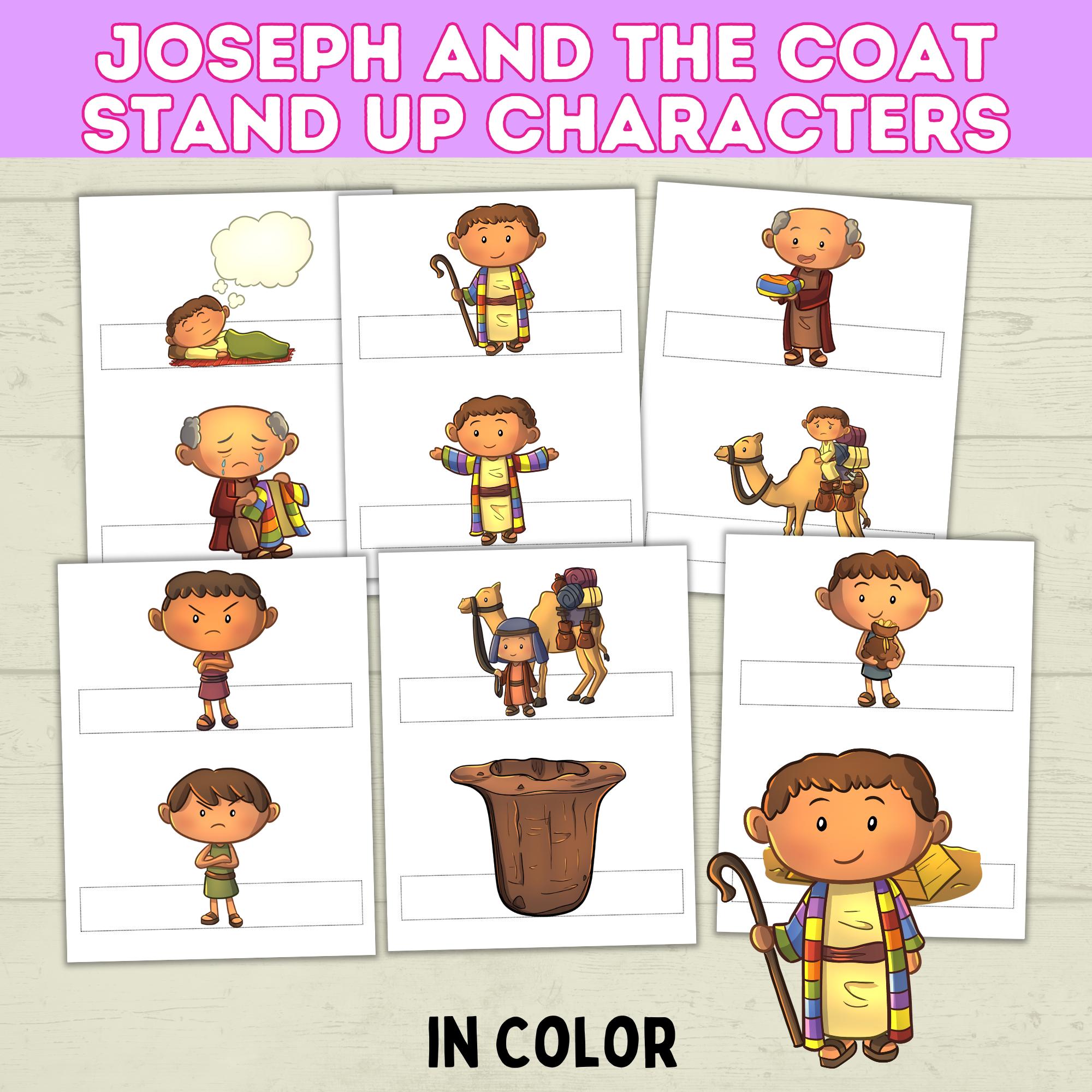 Joseph Bible Story Craft for Kids, Sunday School, Kids Ministry ...