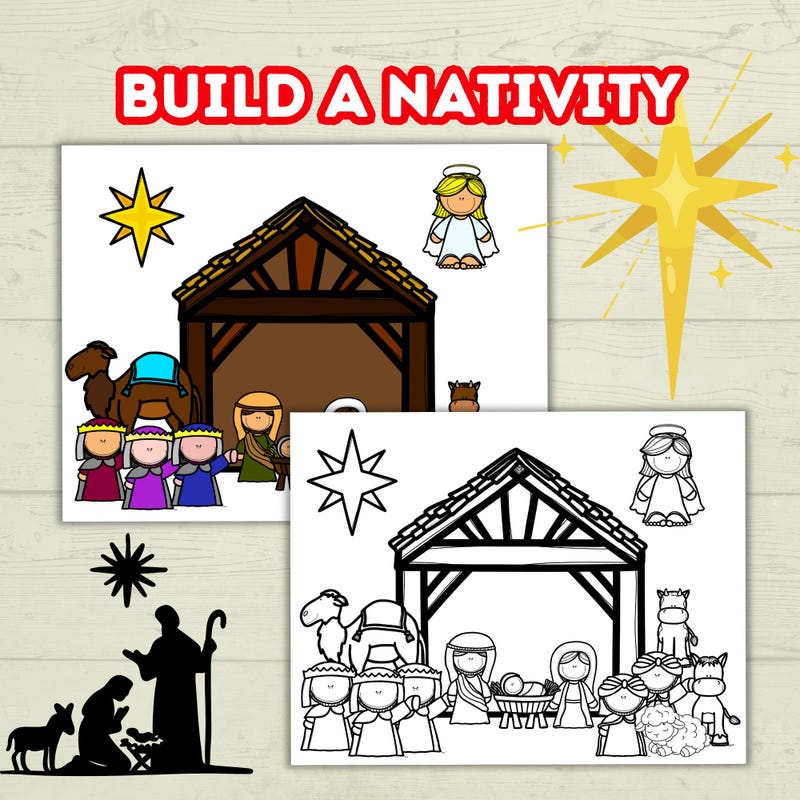 Nativity Stable - Etsy
