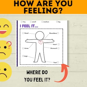 Feelings Chart | Mood Tracker | How Are You Feeling? | Mood Chart ...