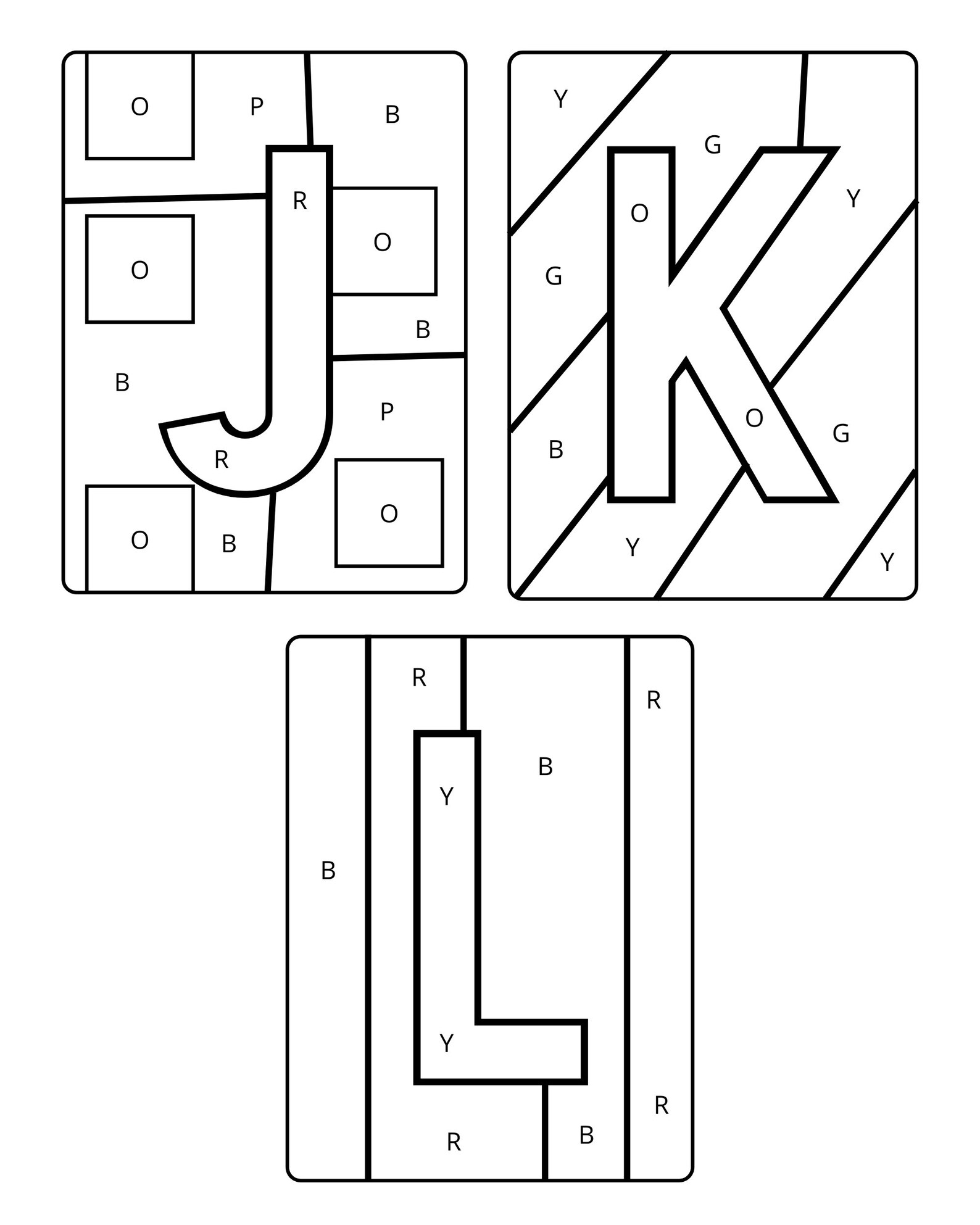 Alphabet Paint by Letter | Alphabet Paint by Number | Preschool ...